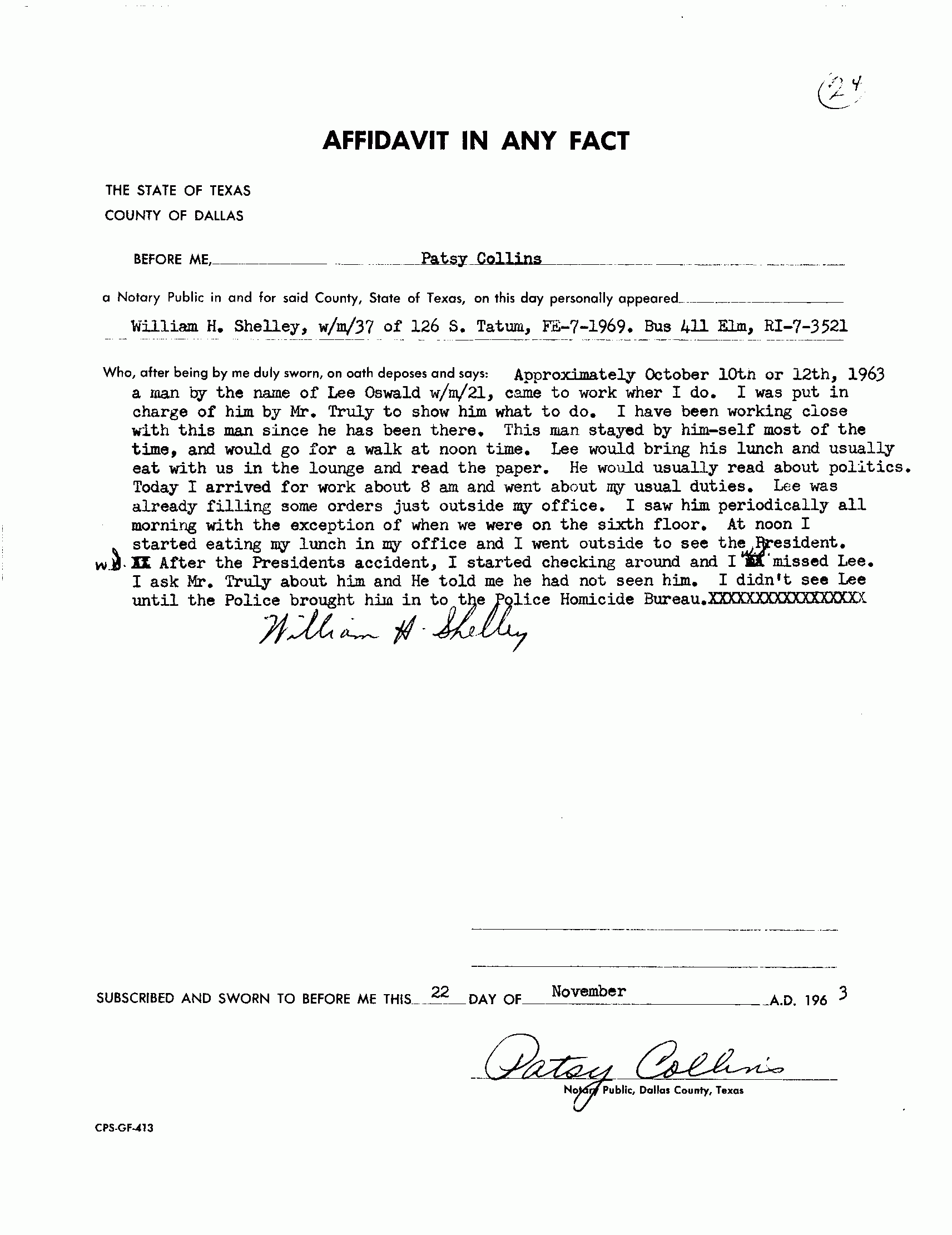 Free Printable Affidavit Of Character Forms 2023 ...